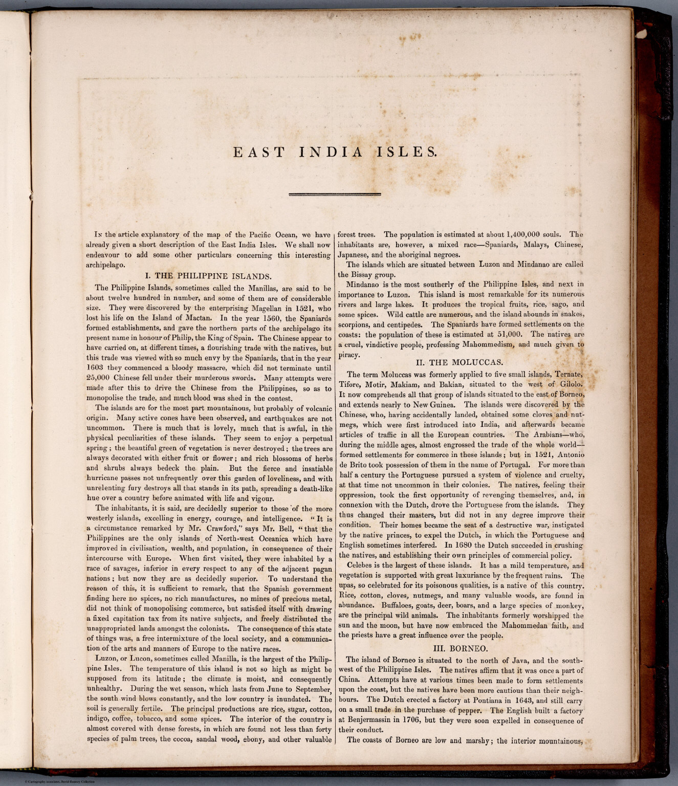 Text: East India Isles. - David Rumsey Historical Map Collection