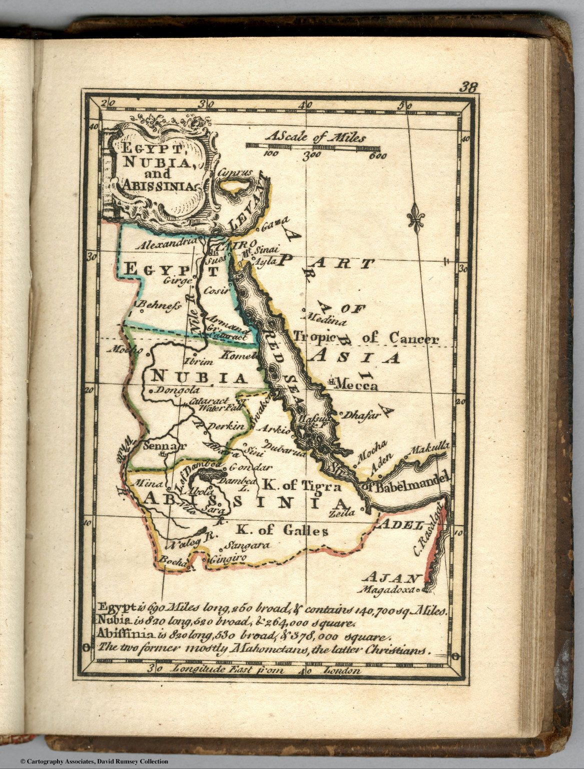 Egypt, Nubia And Abissinia - David Rumsey Historical Map Collection