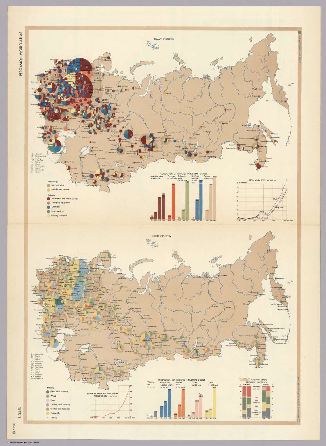 U.S.S.R. Pergamon World Atlas. - David Rumsey Historical Map Collection