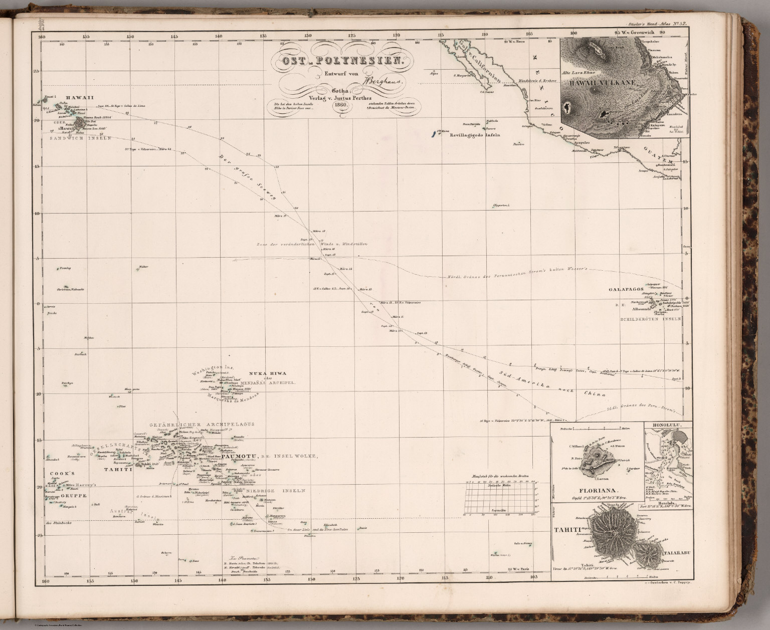 Ost-Polynesien. (Eastern Polynesia). - David Rumsey Historical Map ...