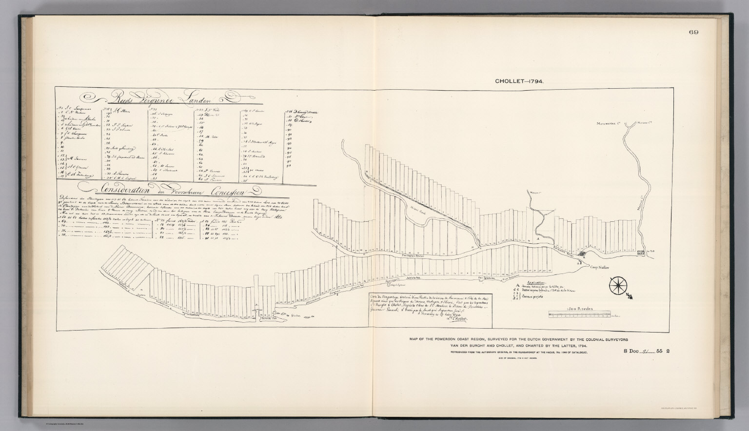 Pomeroon Coast Region by Chollet. - David Rumsey Historical Map Collection
