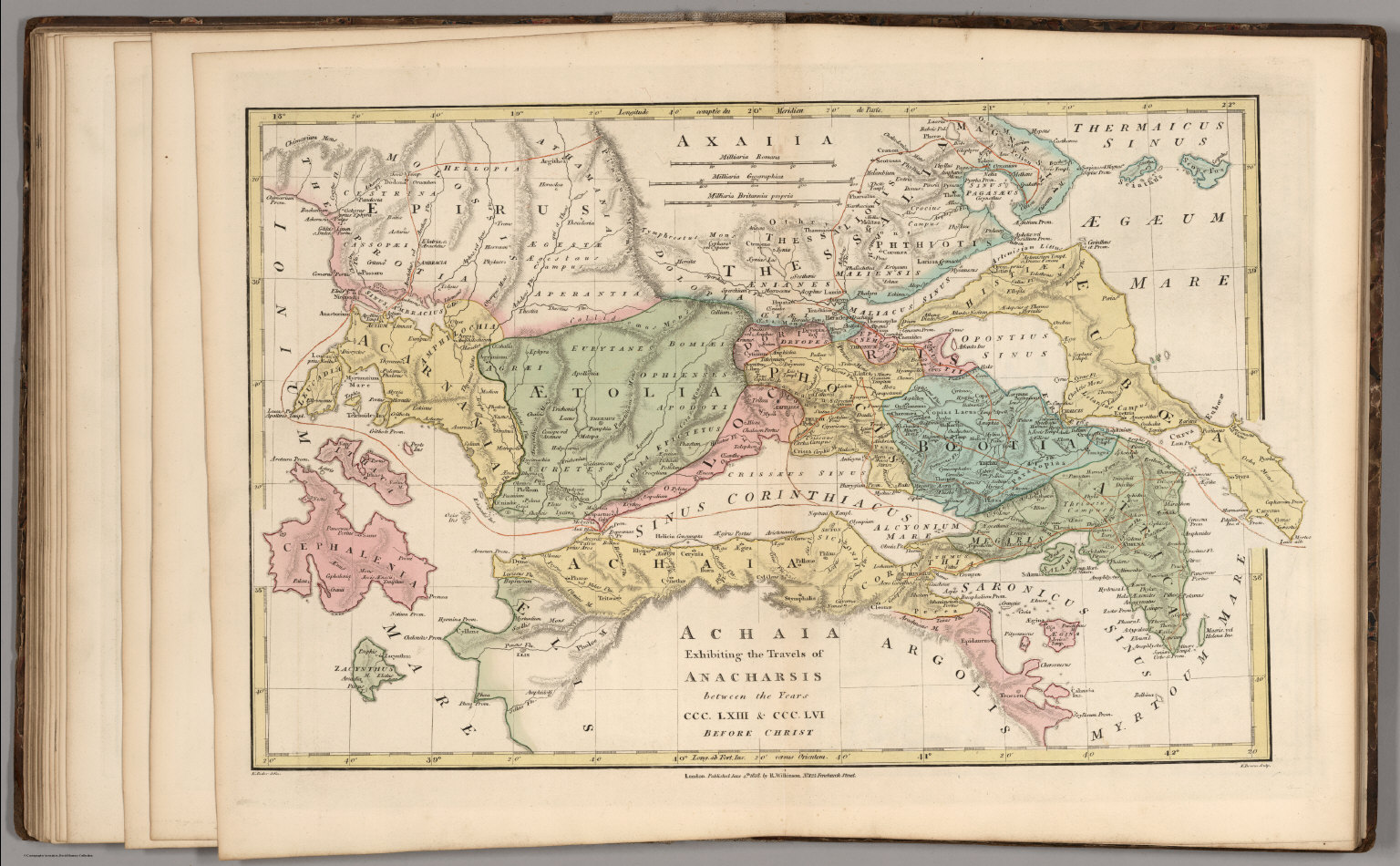 Exhibiting the Travels of Anacharsis between the Years 363 BC - 356 BC ...