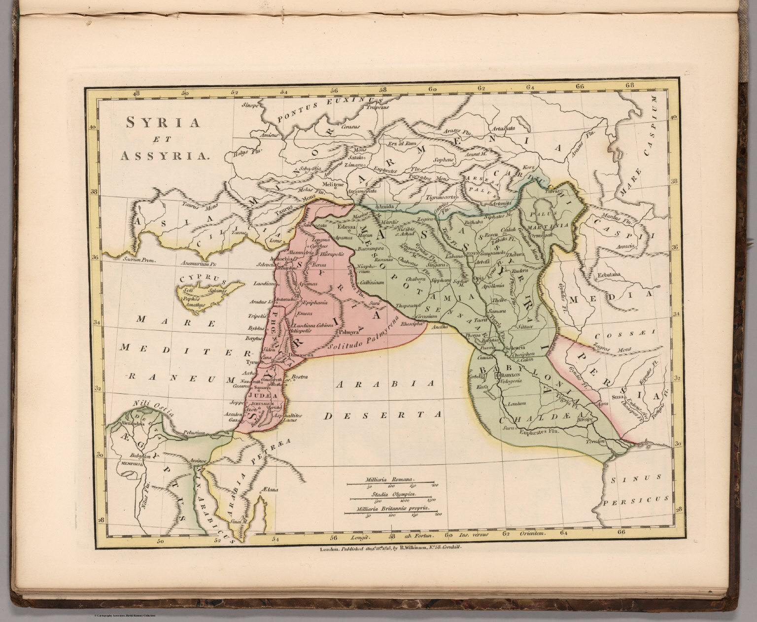 Syria et Assyria. - David Rumsey Historical Map Collection