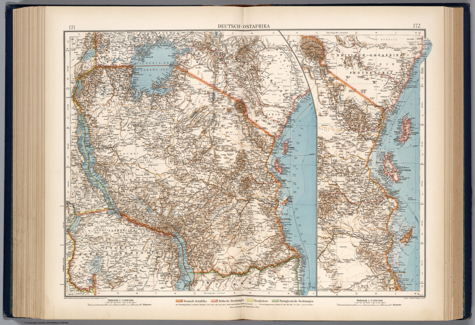 Deutsch-Ostafrika - David Rumsey Historical Map Collection
