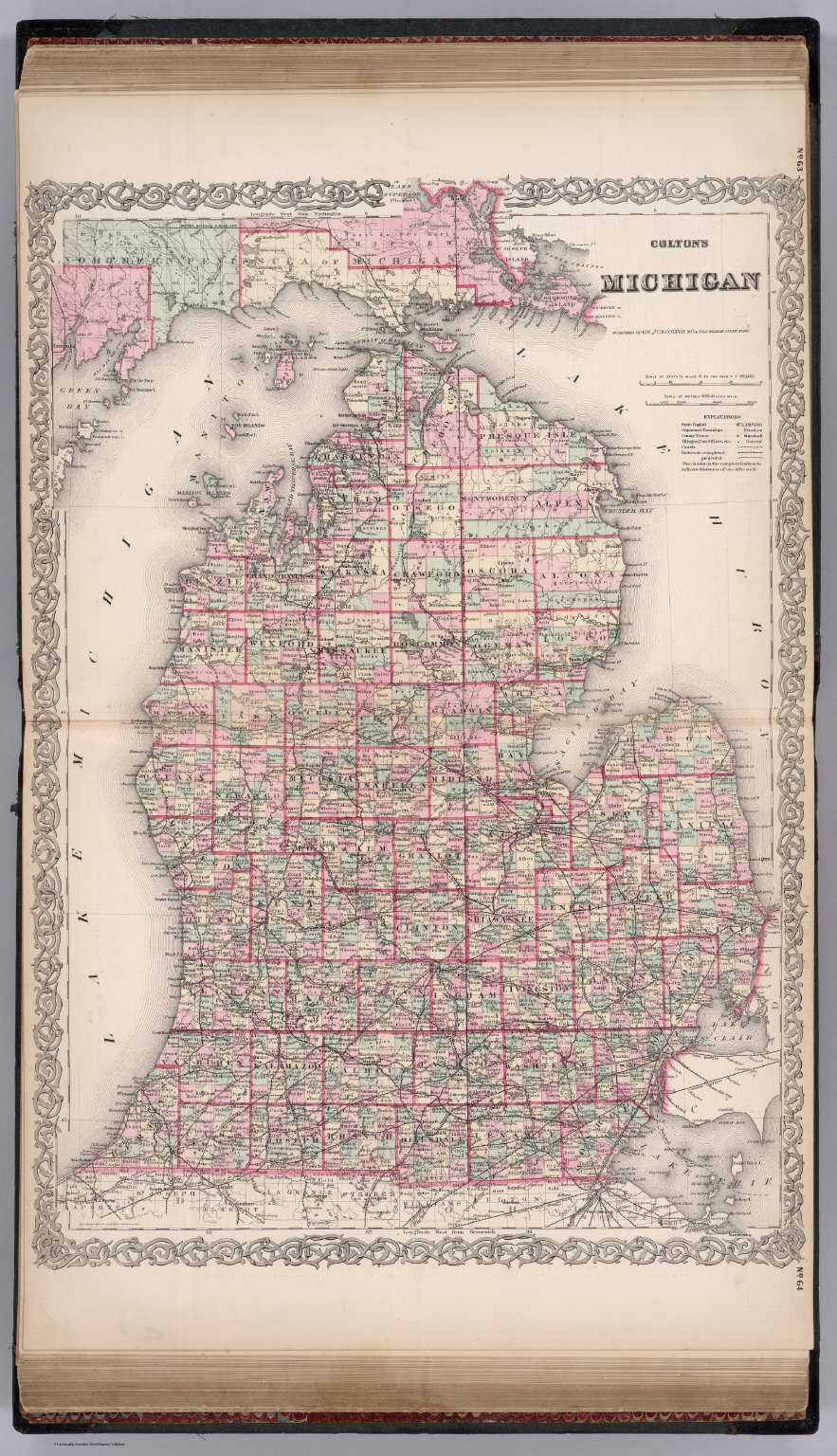 Michigan. - David Rumsey Historical Map Collection