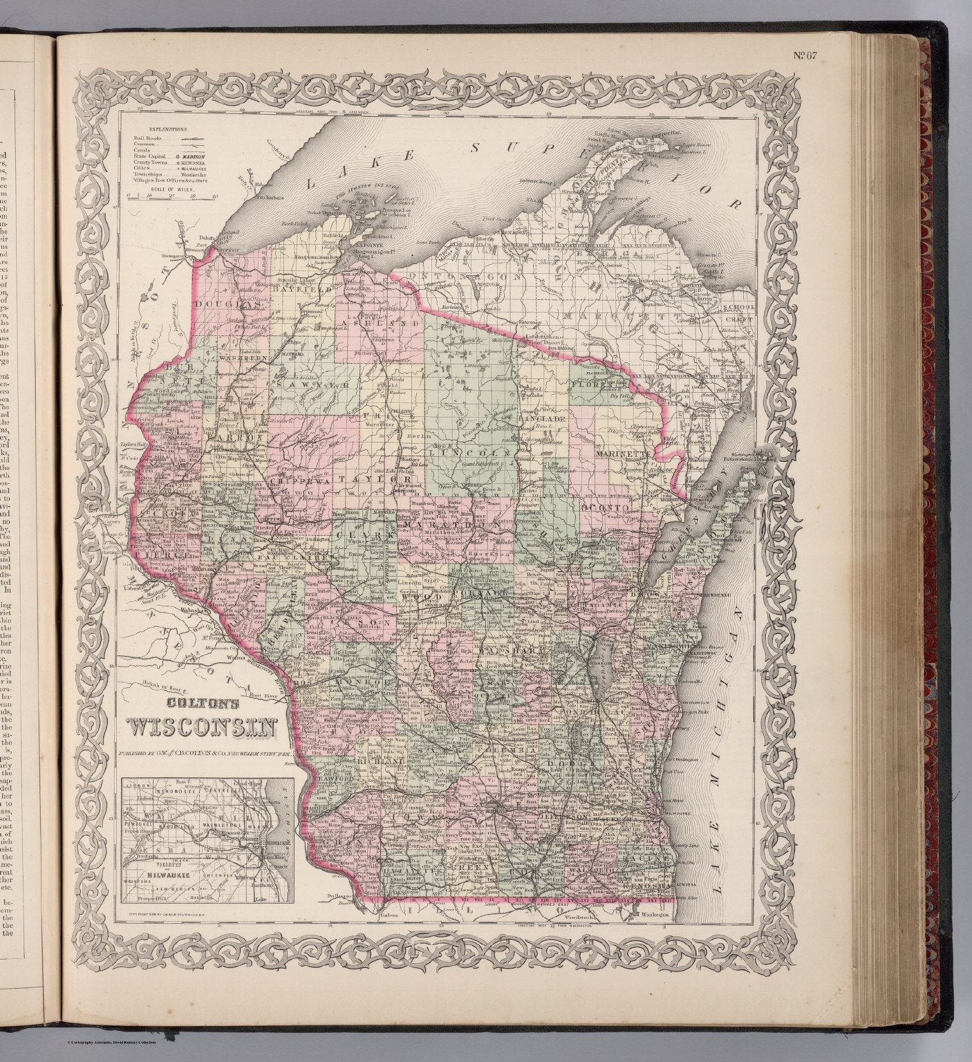 Wisconsin. - David Rumsey Historical Map Collection