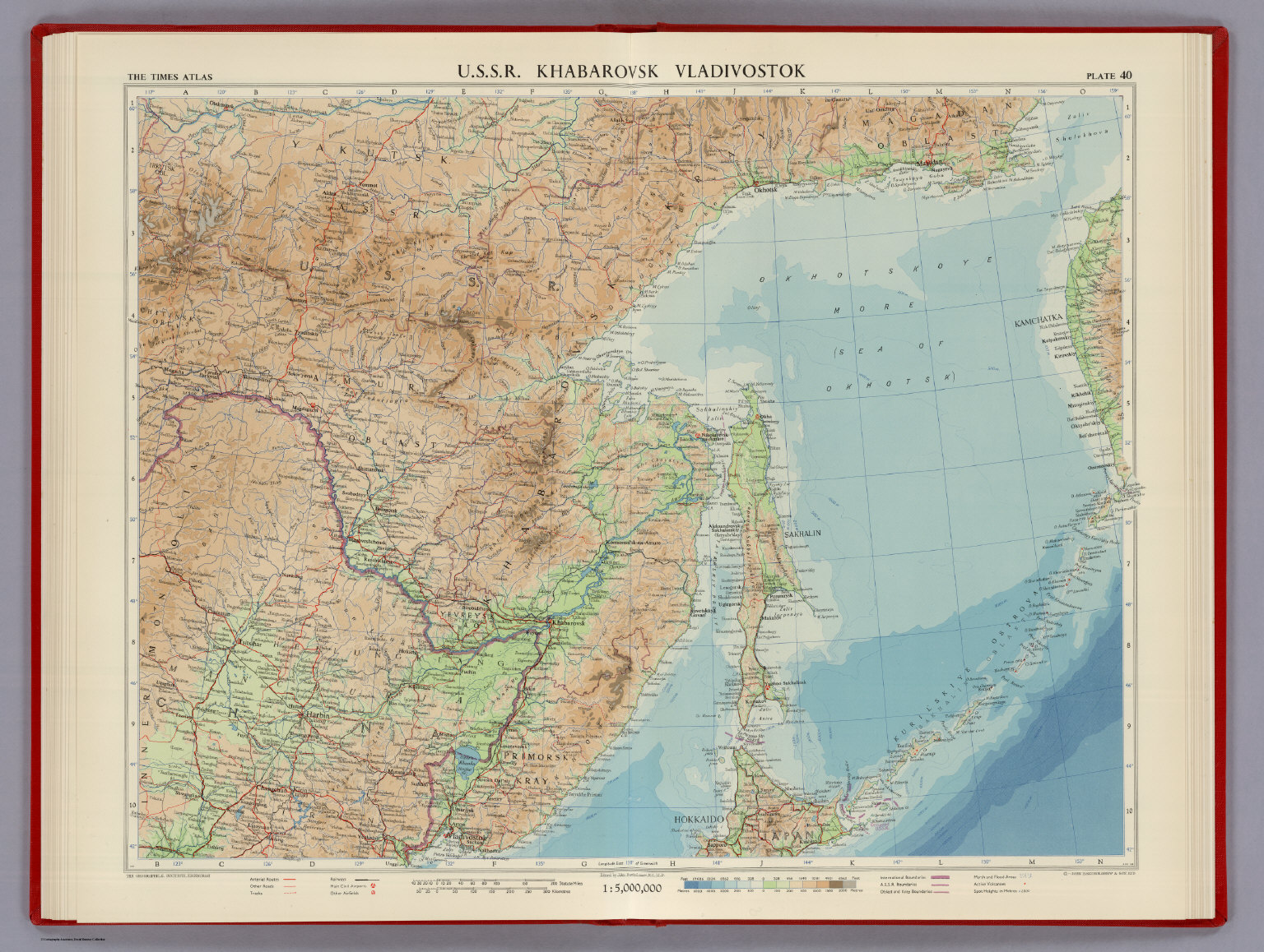 U.S.S.R. Khabarovsk, Vladivostok. Plate 40, V. II - David Rumsey ...
