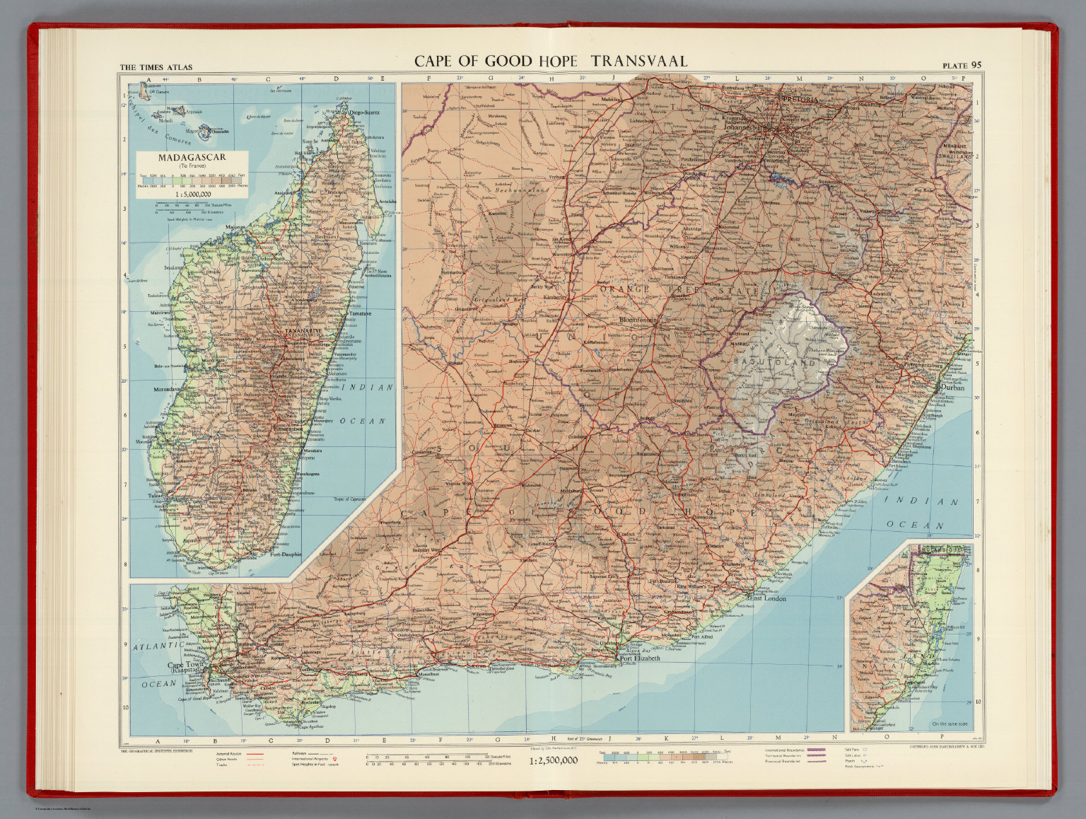 Cape of Good Hope, Transvaal, Plate 95, V. IV - David Rumsey Historical ...