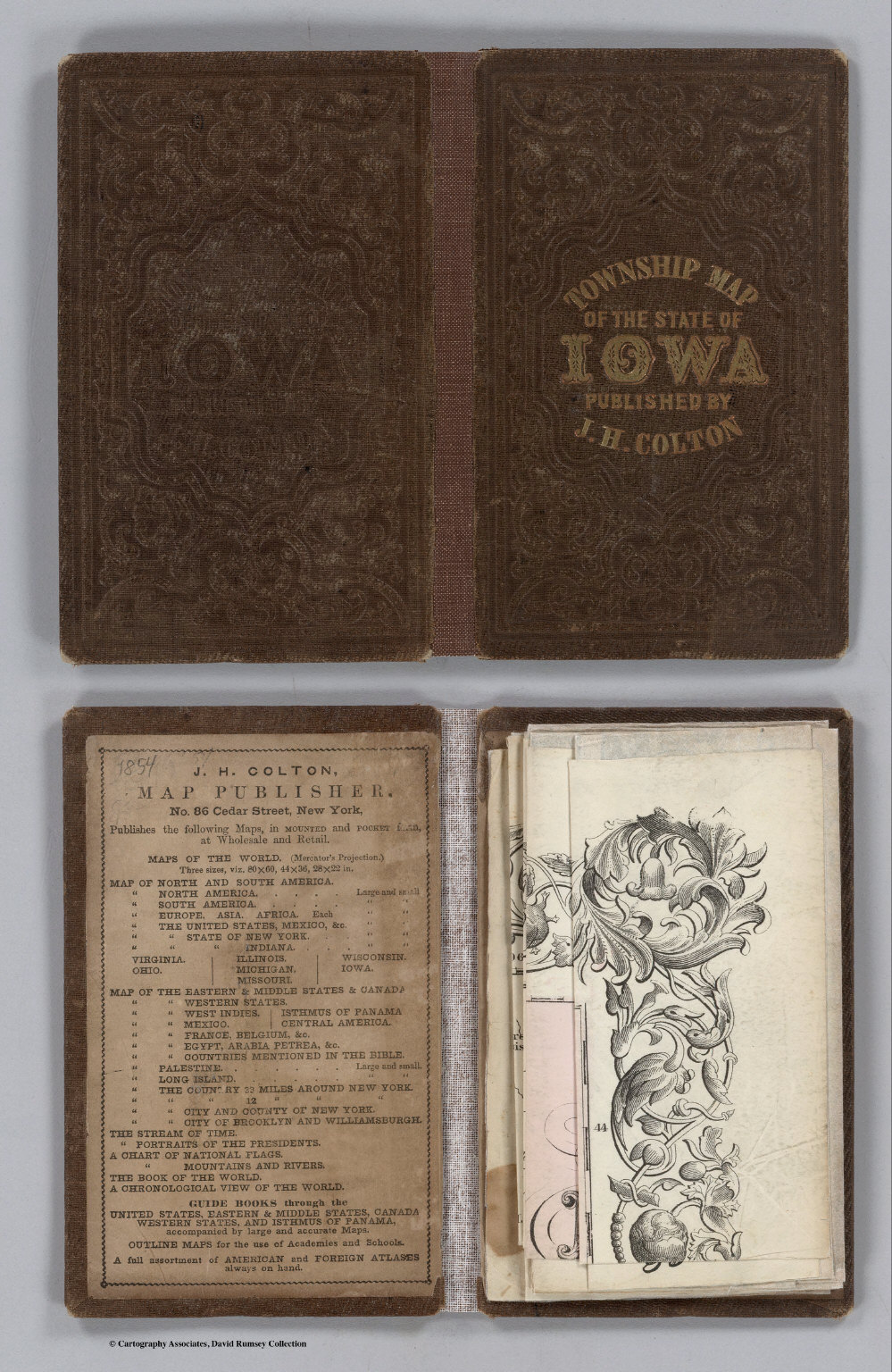 Covers: Township Map Of The State Of Iowa - David Rumsey Historical Map ...