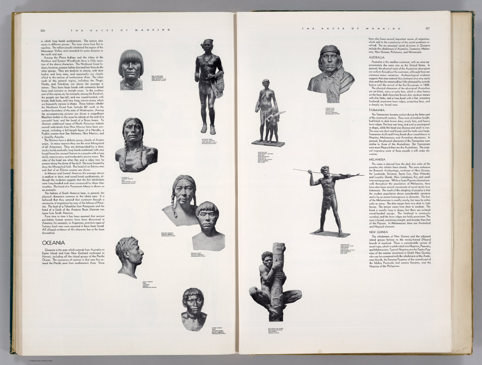 Text Page 326-327: Races of Mankind. - David Rumsey Historical Map ...