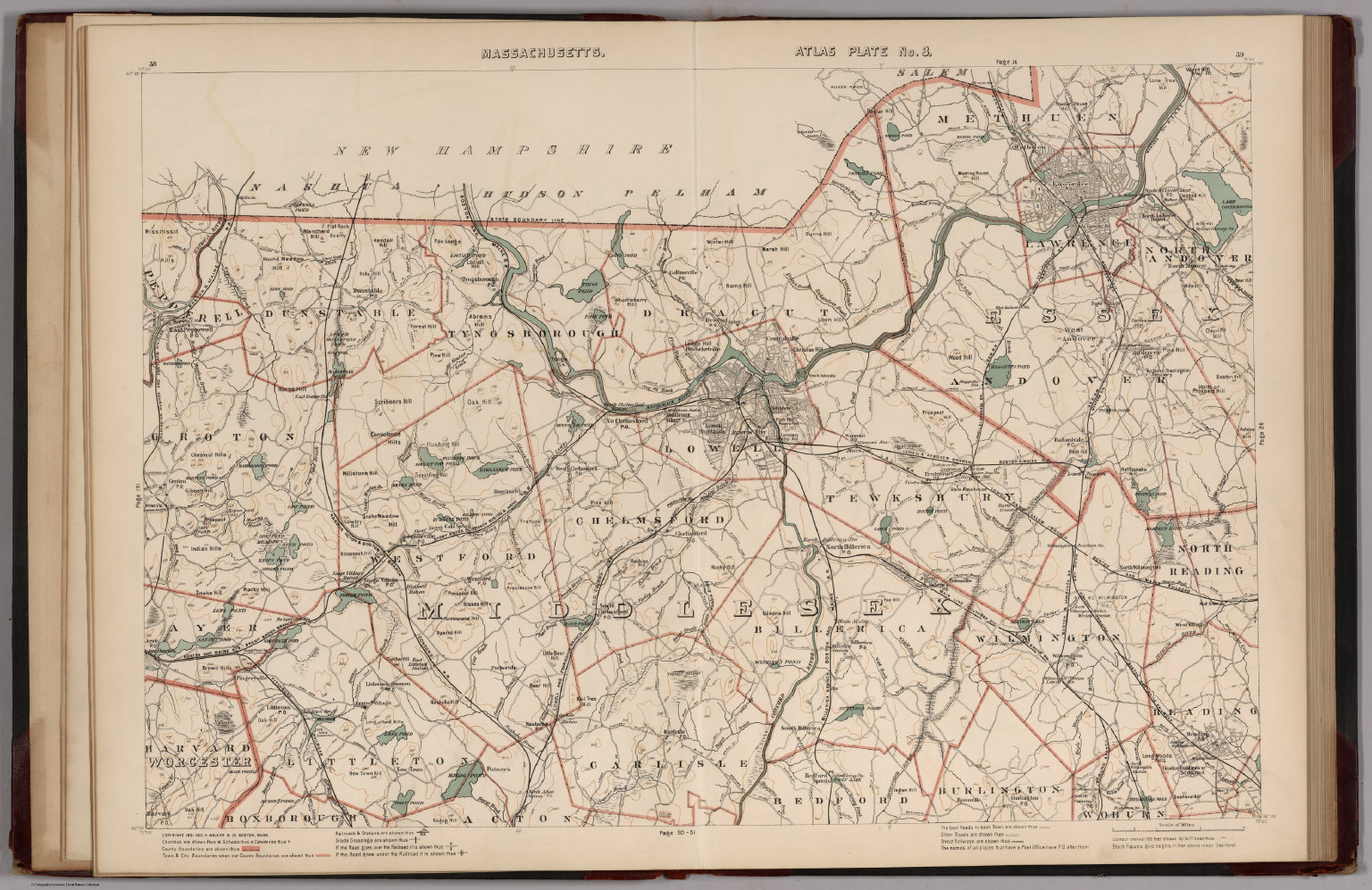 Massachusetts. Atlas Plate No. 3. - David Rumsey Historical Map Collection