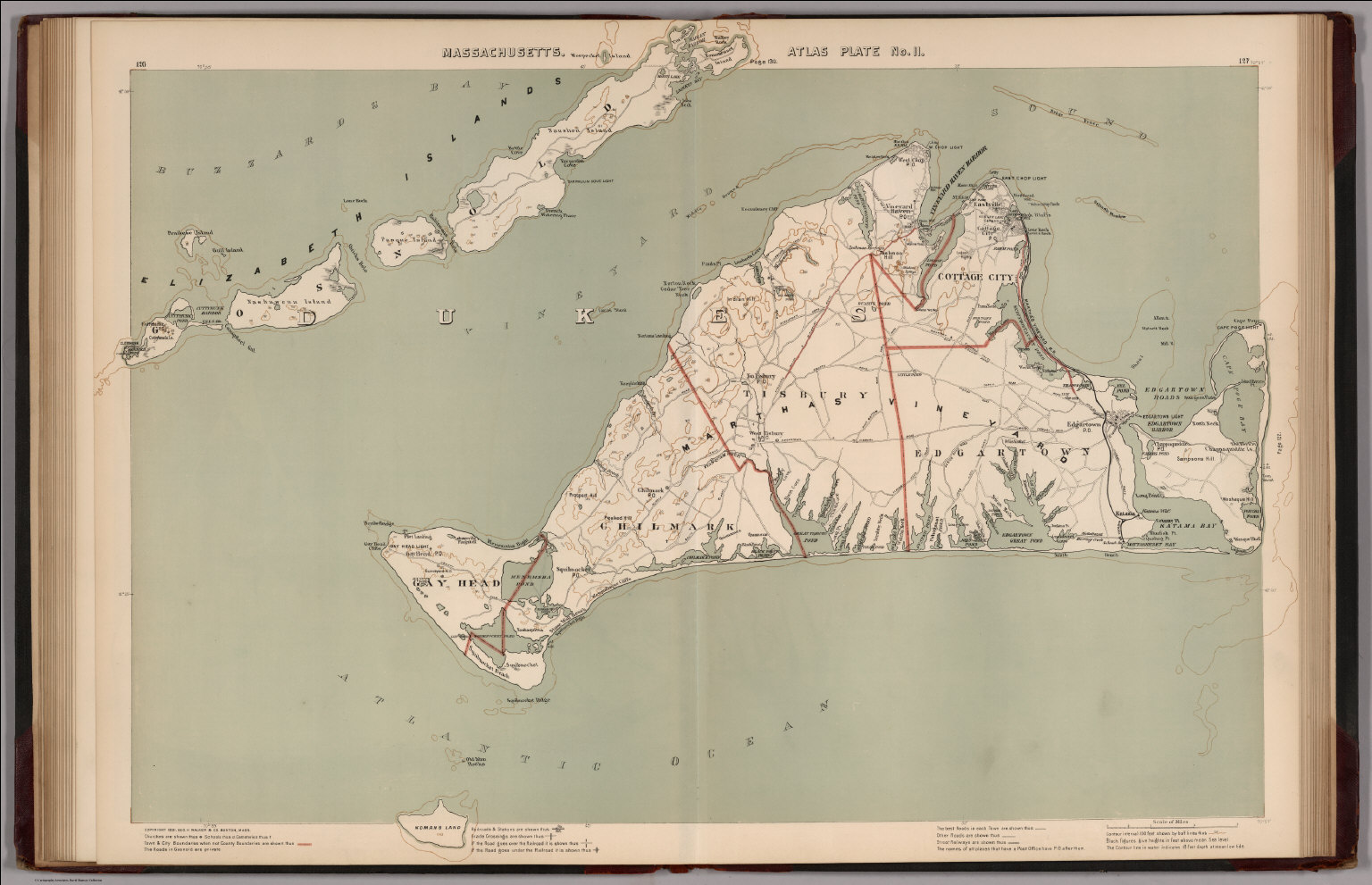 Massachusetts. Atlas Plate No. 11. - David Rumsey Historical Map Collection
