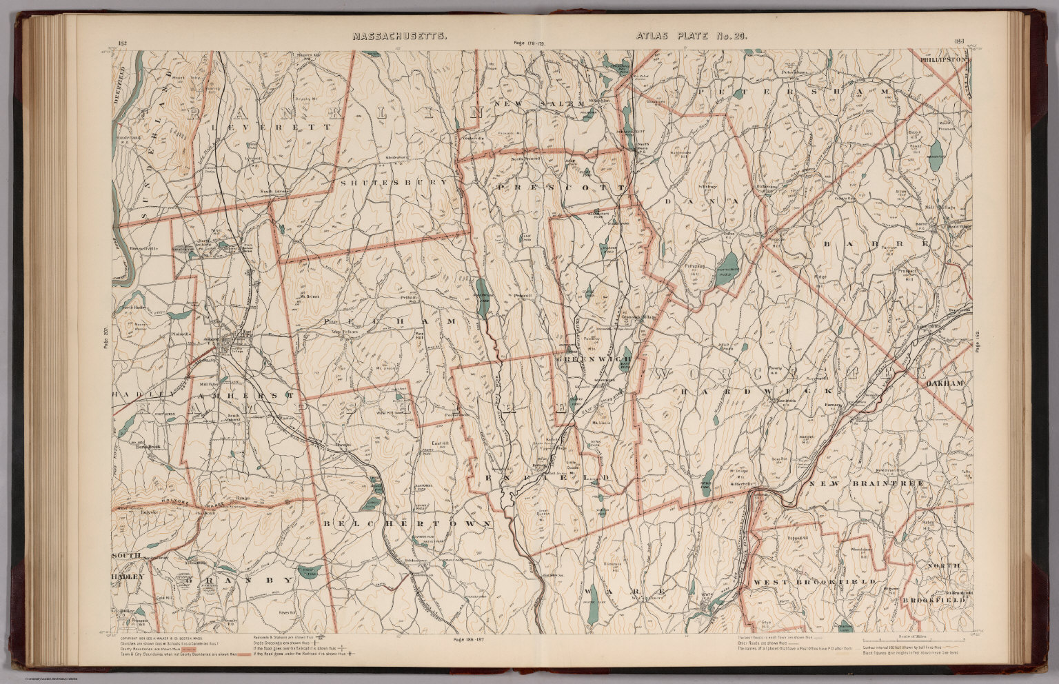 Massachusetts. Atlas Plate No. 20. - David Rumsey Historical Map Collection
