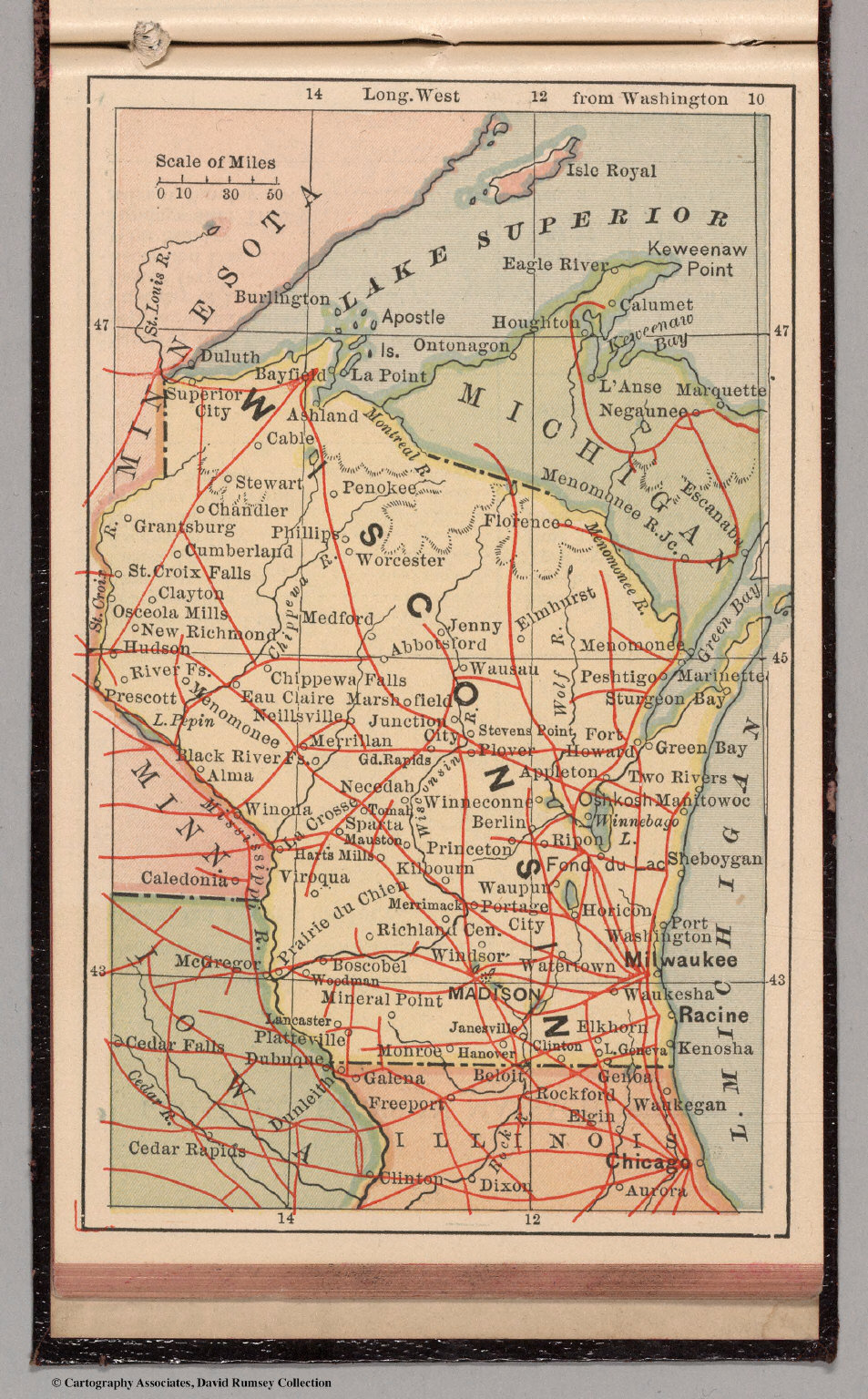Wisconsin - David Rumsey Historical Map Collection