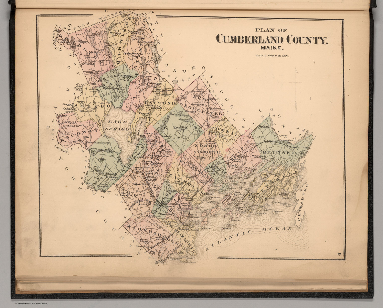 Cumberland County, Maine. - David Rumsey Historical Map Collection