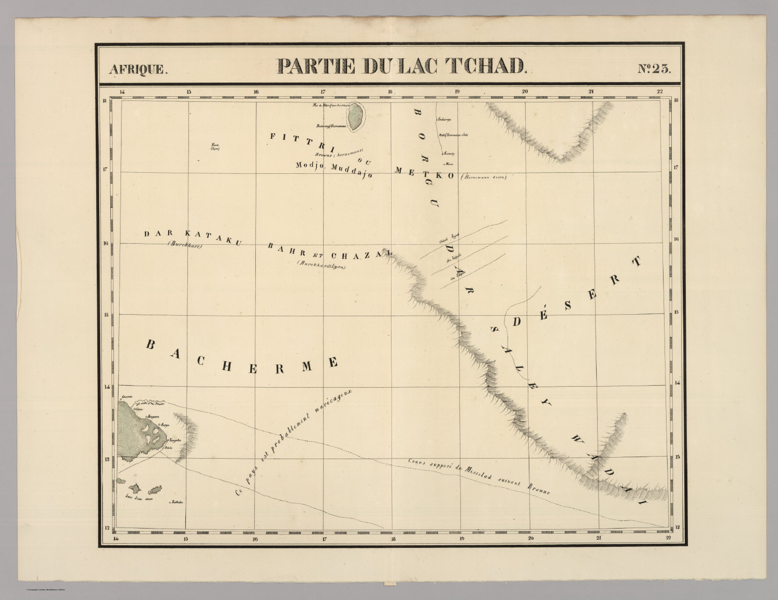 Partie du Lac Tchad. Afrique 23. - David Rumsey Historical Map Collection