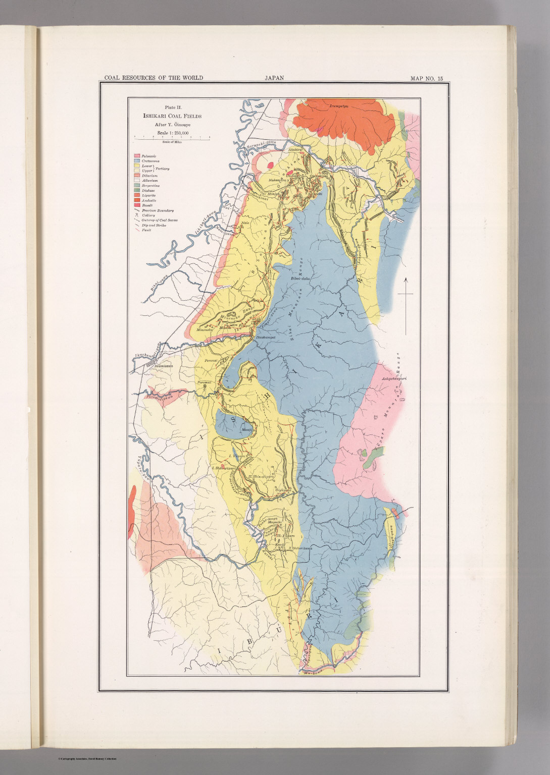 Ishikari, Japan. Coal Resources of the World. - David Rumsey Historical ...