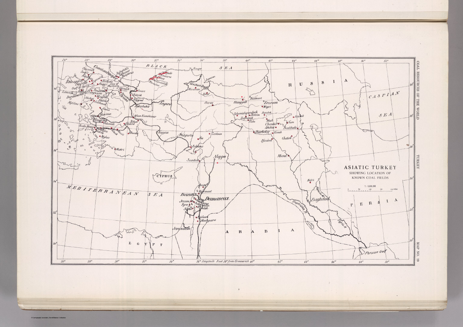Asiatic Turkey. Coal Resources of the World. - David Rumsey Historical ...