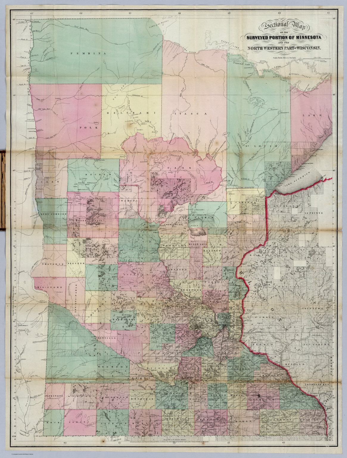 Minnesota - David Rumsey Historical Map Collection