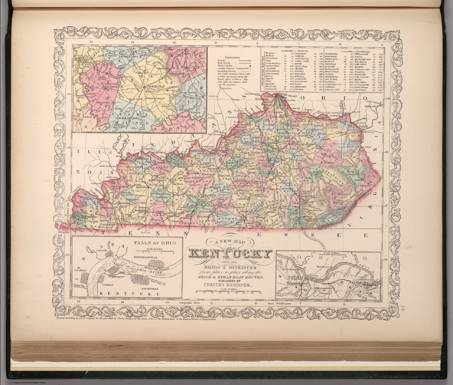 A New Map of Kentucky - David Rumsey Historical Map Collection