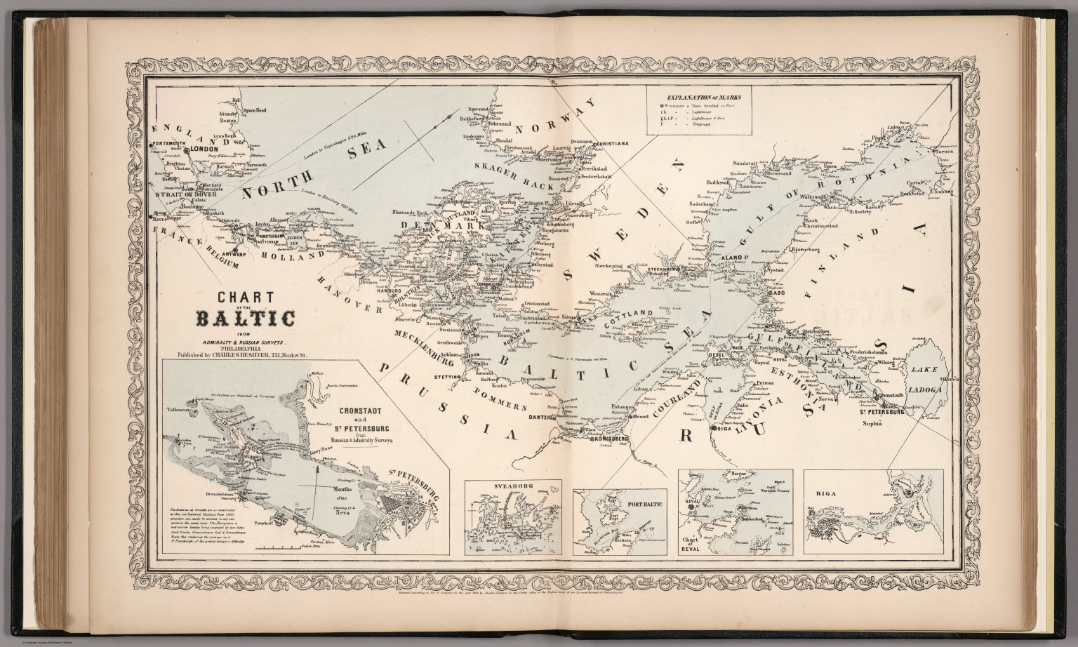 Chart of the Baltic - David Rumsey Historical Map Collection