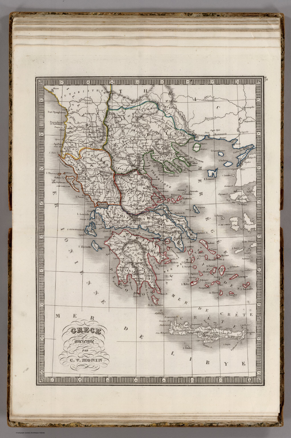 Grece ancienne. - David Rumsey Historical Map Collection