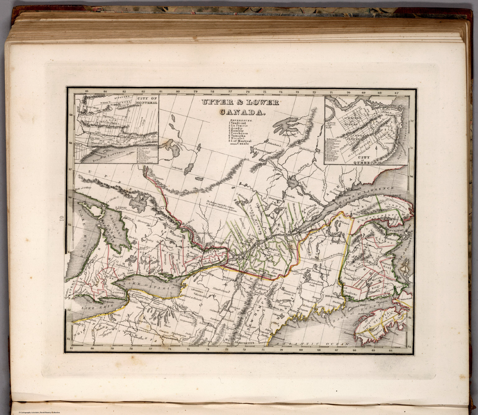 Upper & Lower Canada - David Rumsey Historical Map Collection