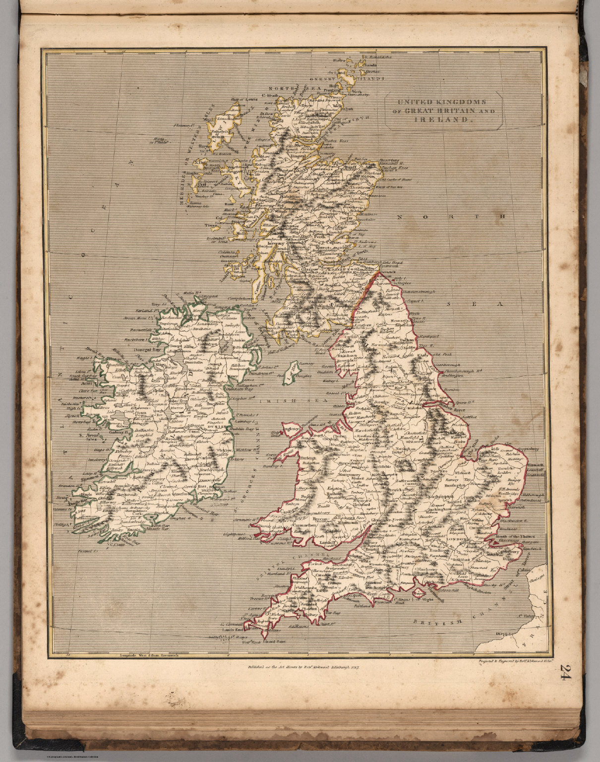 United Kingdoms of Great Britain and Ireland. - David Rumsey Historical ...