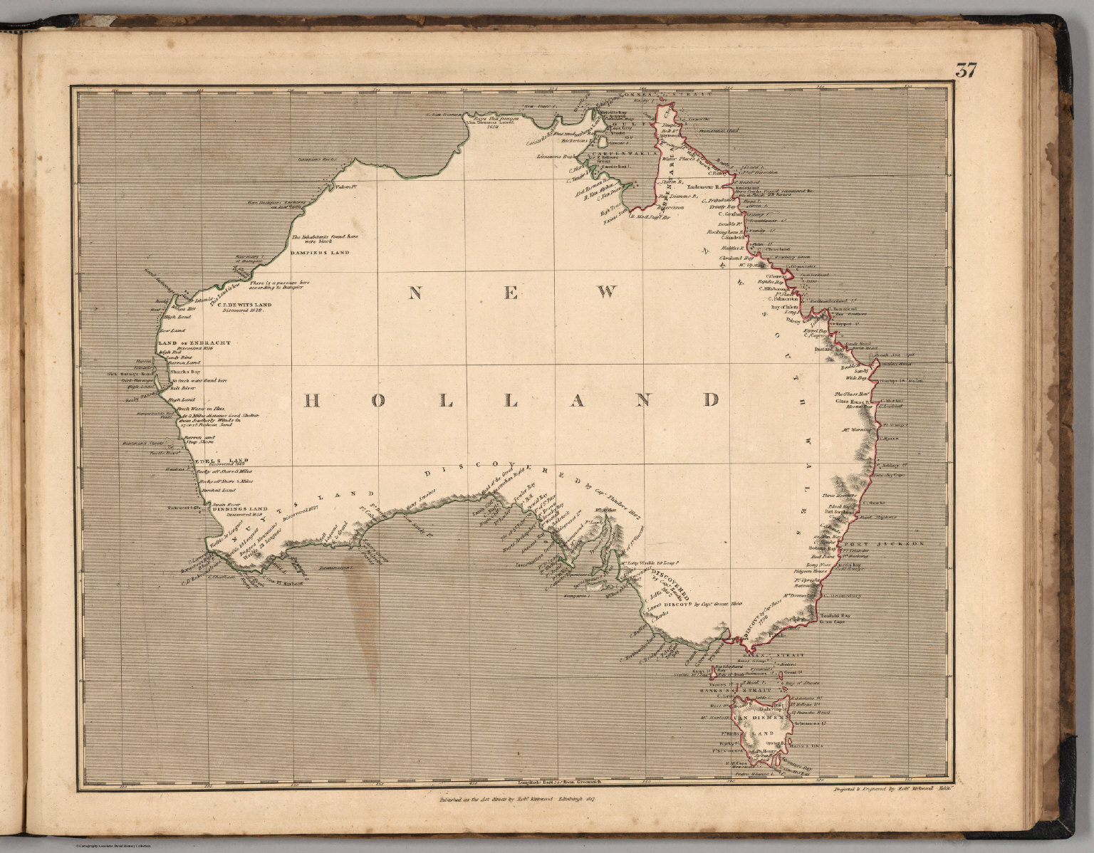 New Holland (Australia). - David Rumsey Historical Map Collection