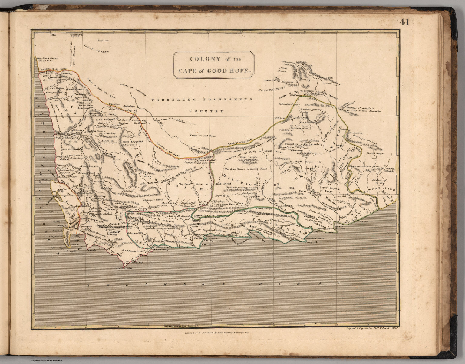 Colony of the Cape of Good Hope. - David Rumsey Historical Map Collection