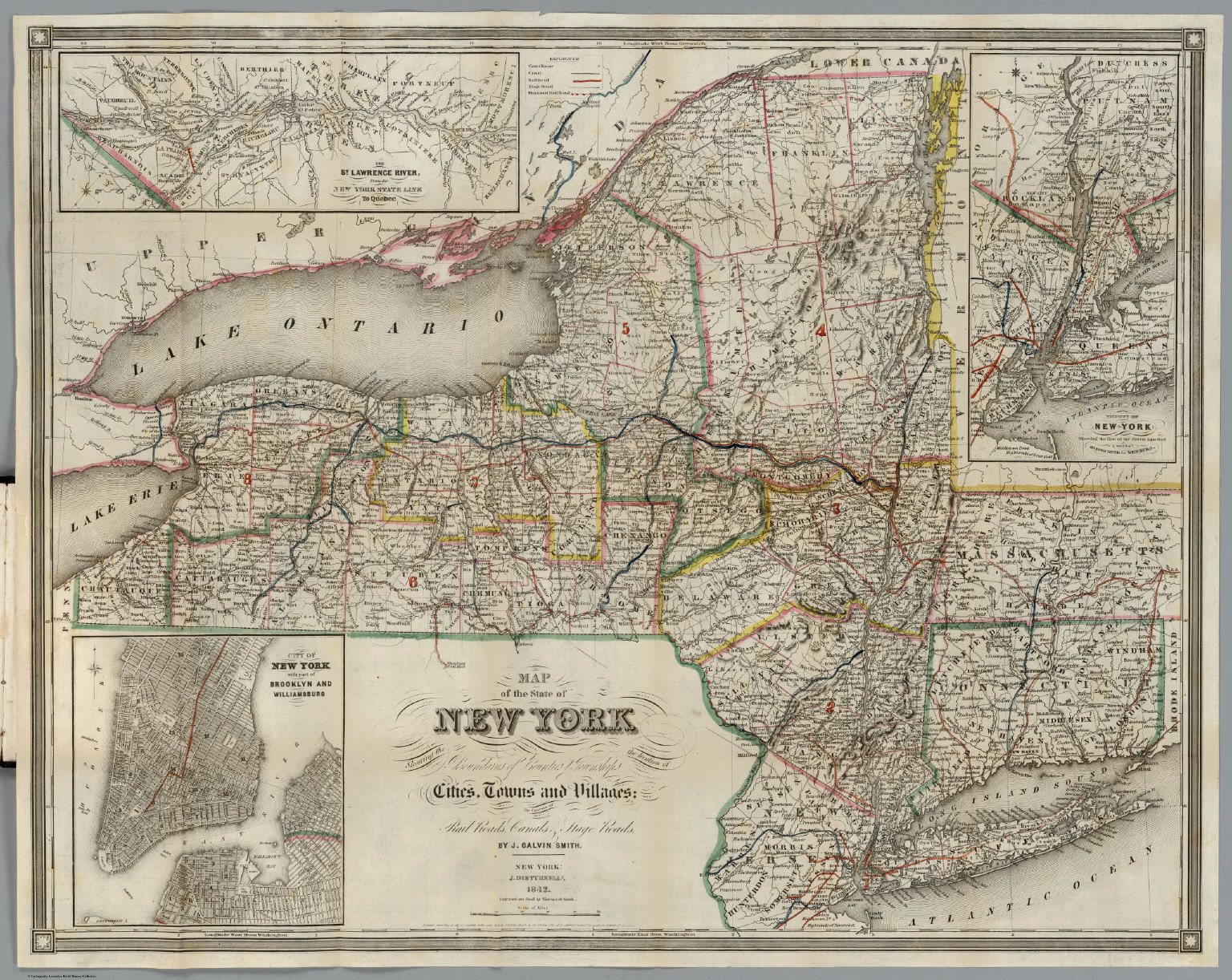 New-York State Guide - David Rumsey Historical Map Collection