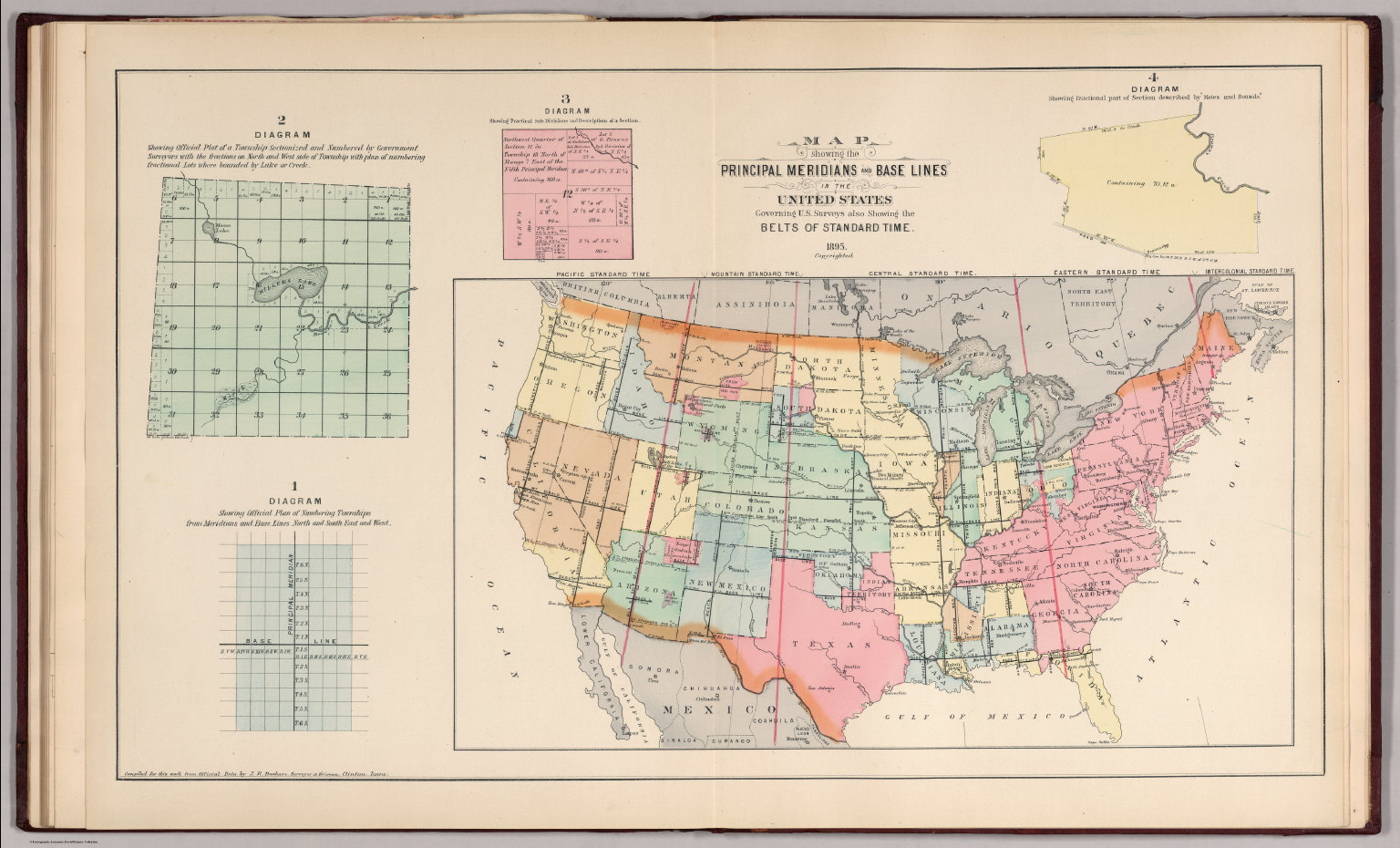 Principal Meridians and Base Lines in the United States. - David Rumsey ...