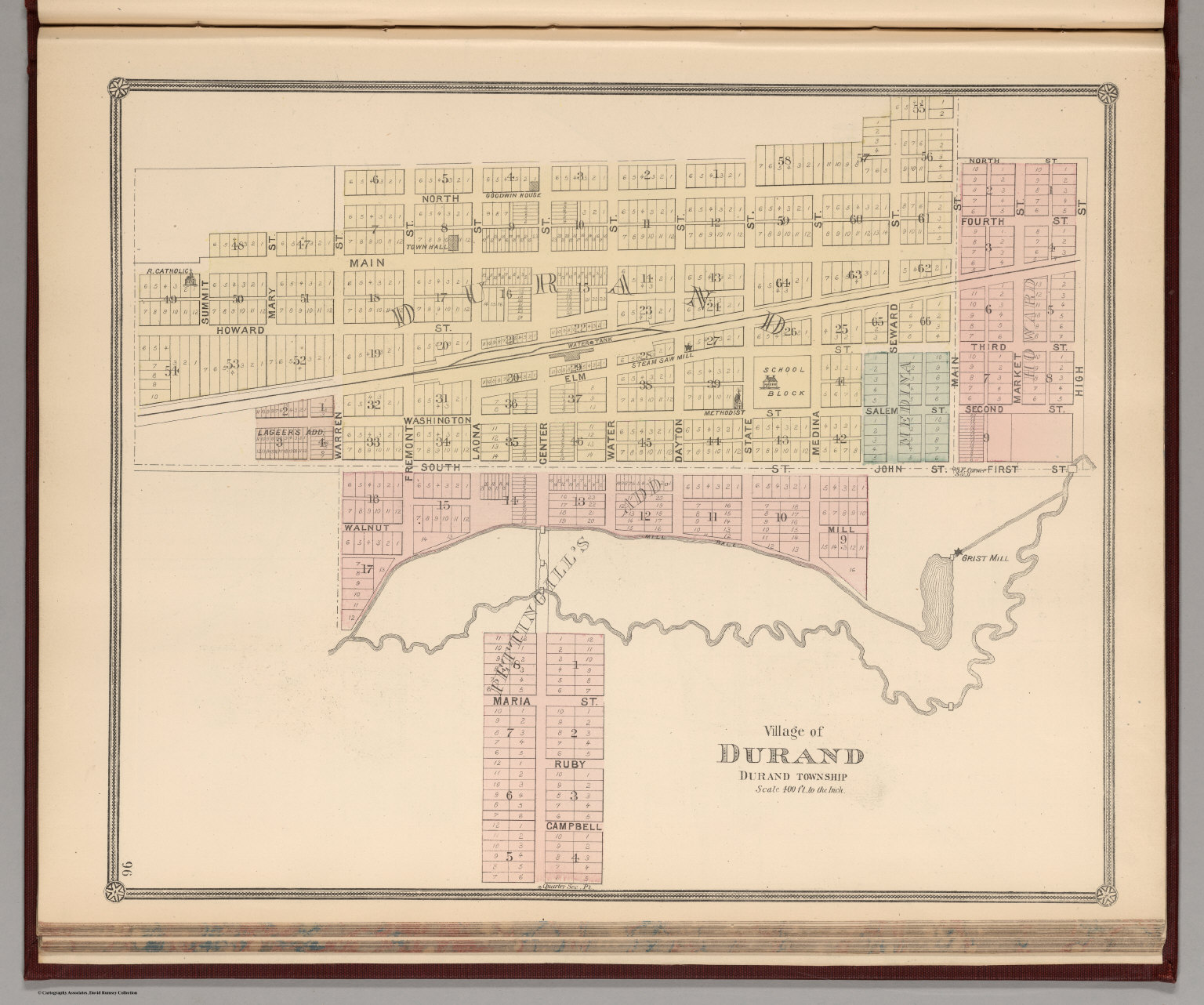 Durand, Winnebago County, Illinois. - David Rumsey Historical Map ...