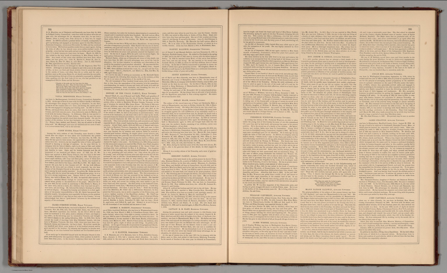 Text: Personal Sketches of Prominent Men and Pioneers of Portage County ...