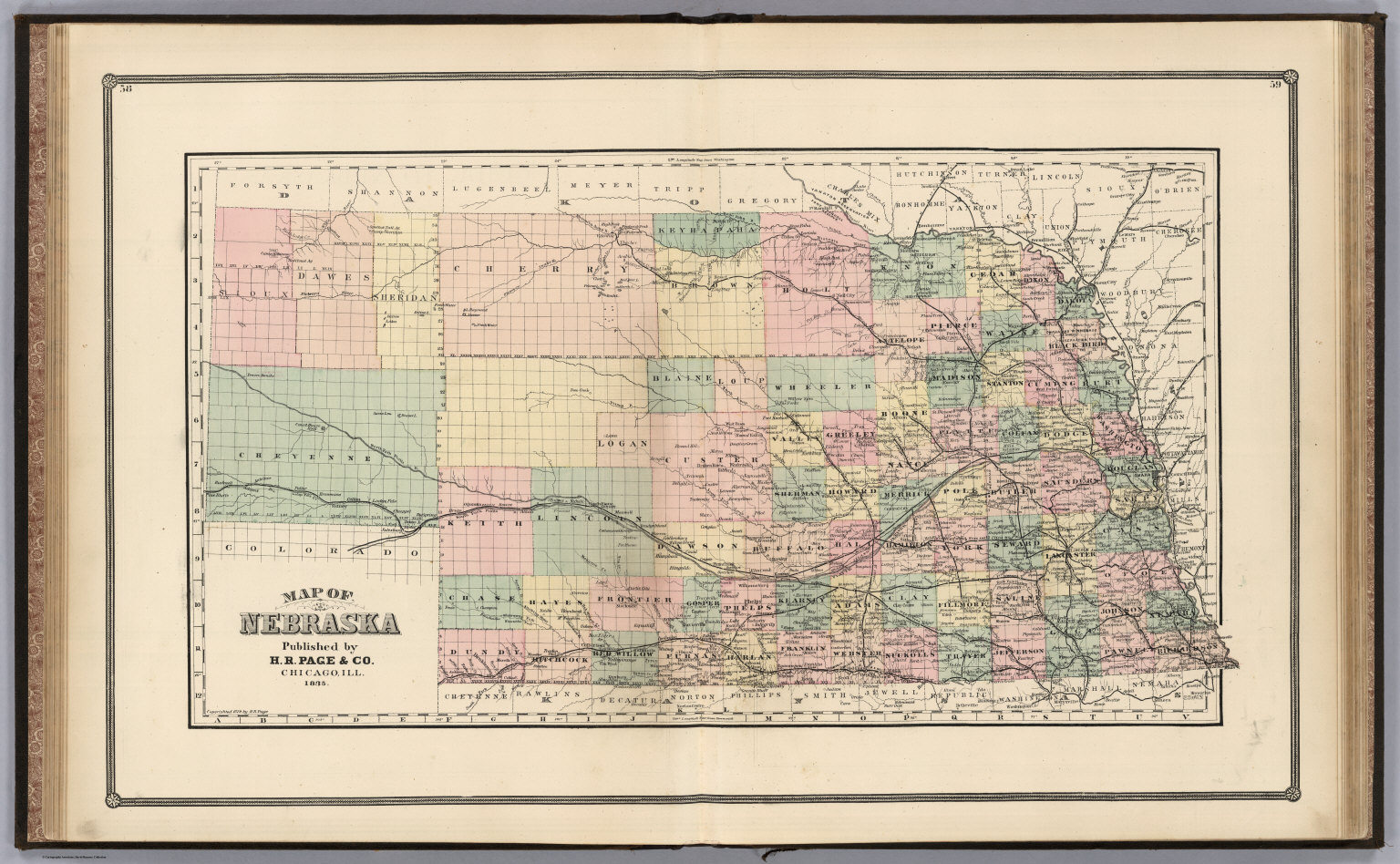 Nebraska. - David Rumsey Historical Map Collection
