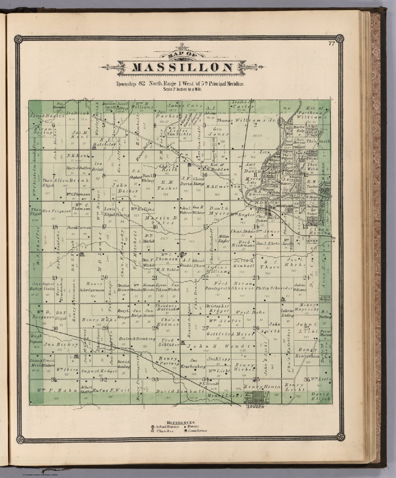 Massillon. - David Rumsey Historical Map Collection