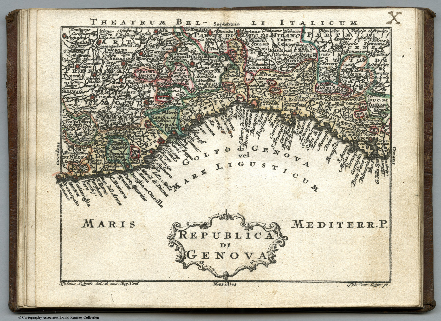 Republica di Genova - David Rumsey Historical Map Collection