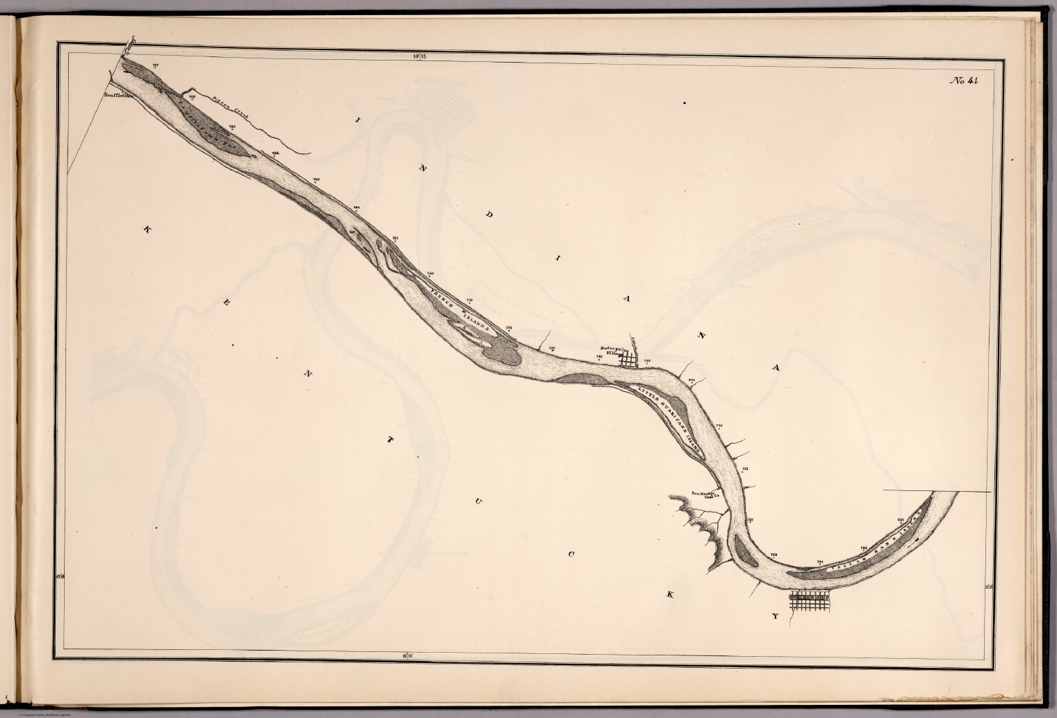 No. 41: Map Of The Ohio River - David Rumsey Historical Map Collection