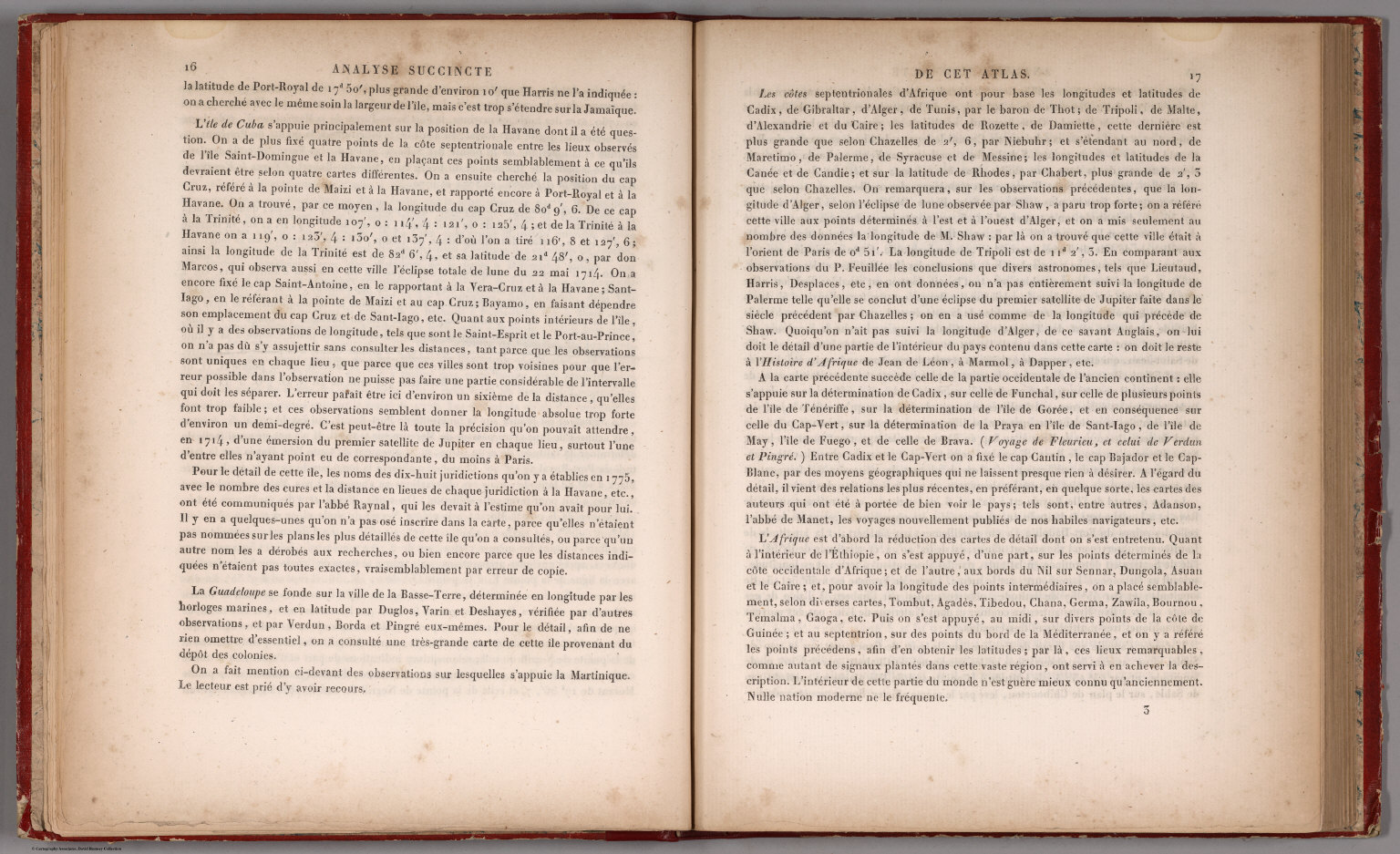 Text Page: (Continues) Analyse succincte de cet atlas - David Rumsey ...