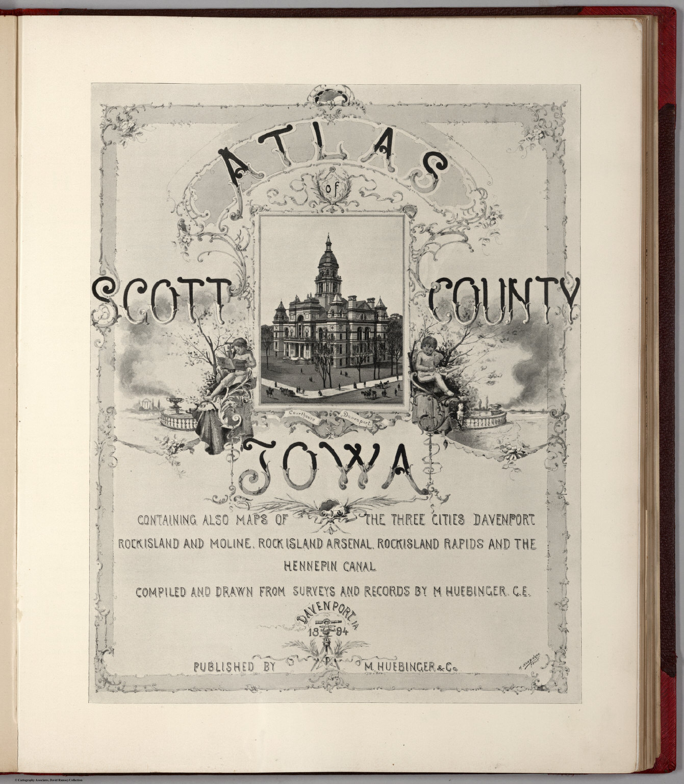 Title Page: Atlas of Scott County, Iowa. - David Rumsey Historical Map ...