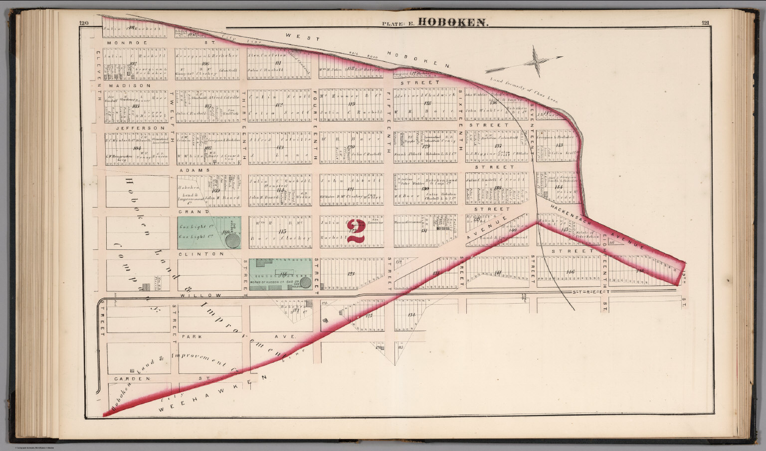 Hoboken - Plate E. - David Rumsey Historical Map Collection