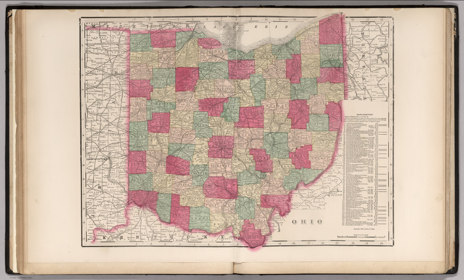 Ohio. - David Rumsey Historical Map Collection