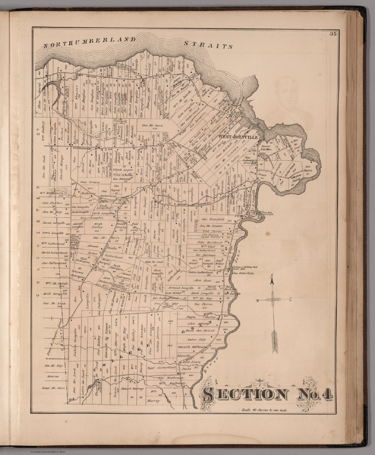 Section No. 4, Pictou County, Nova Scotia. - David Rumsey Historical ...