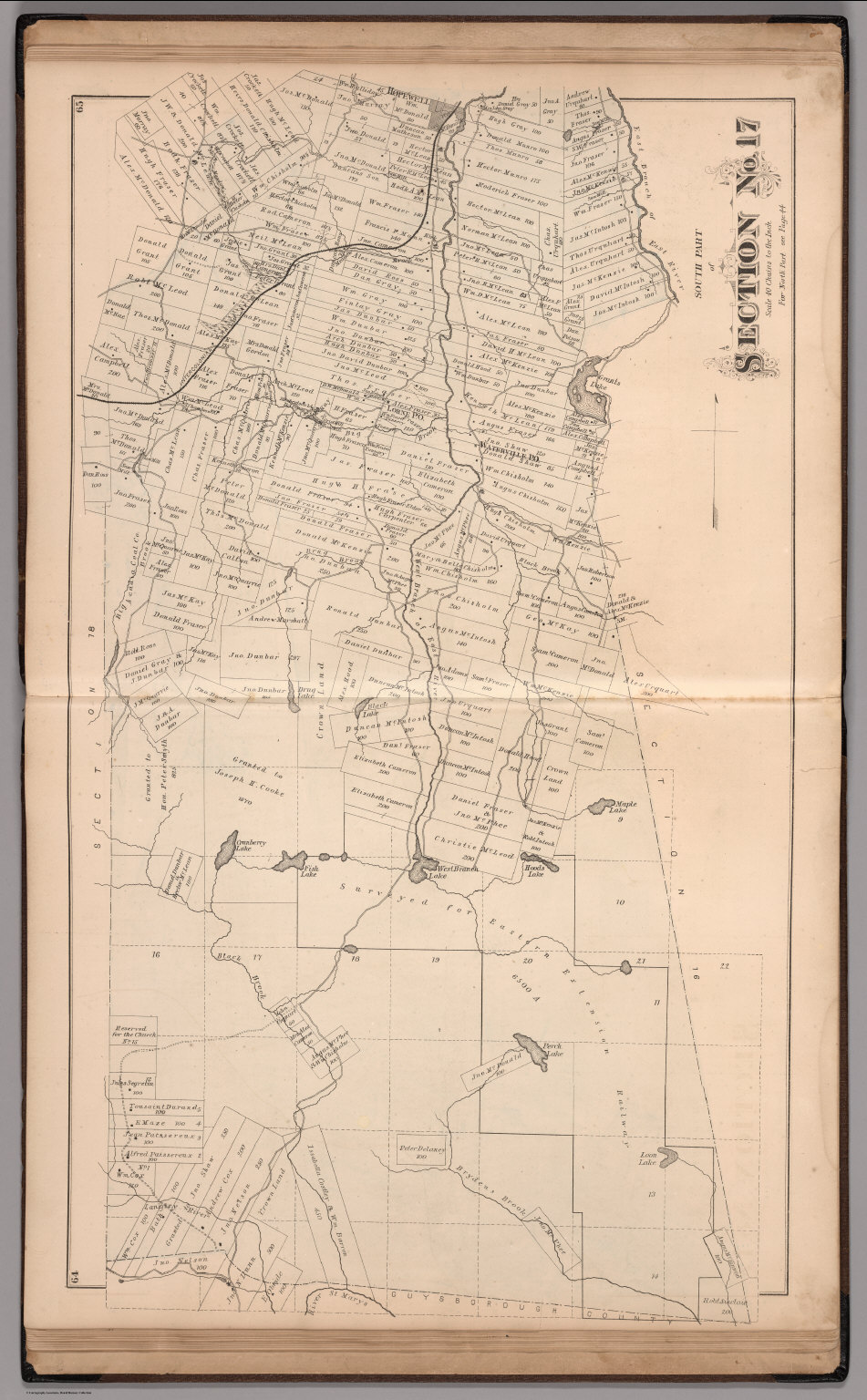 South Part of Section No. 17, Pictou County, Nova Scotia. - David ...