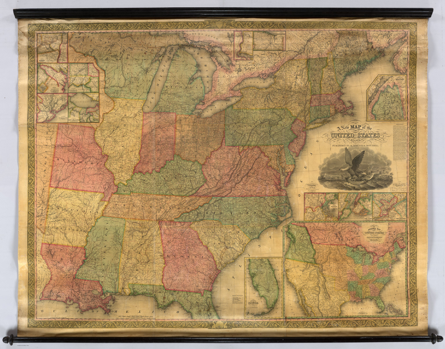 New Map of the United States. - David Rumsey Historical Map Collection