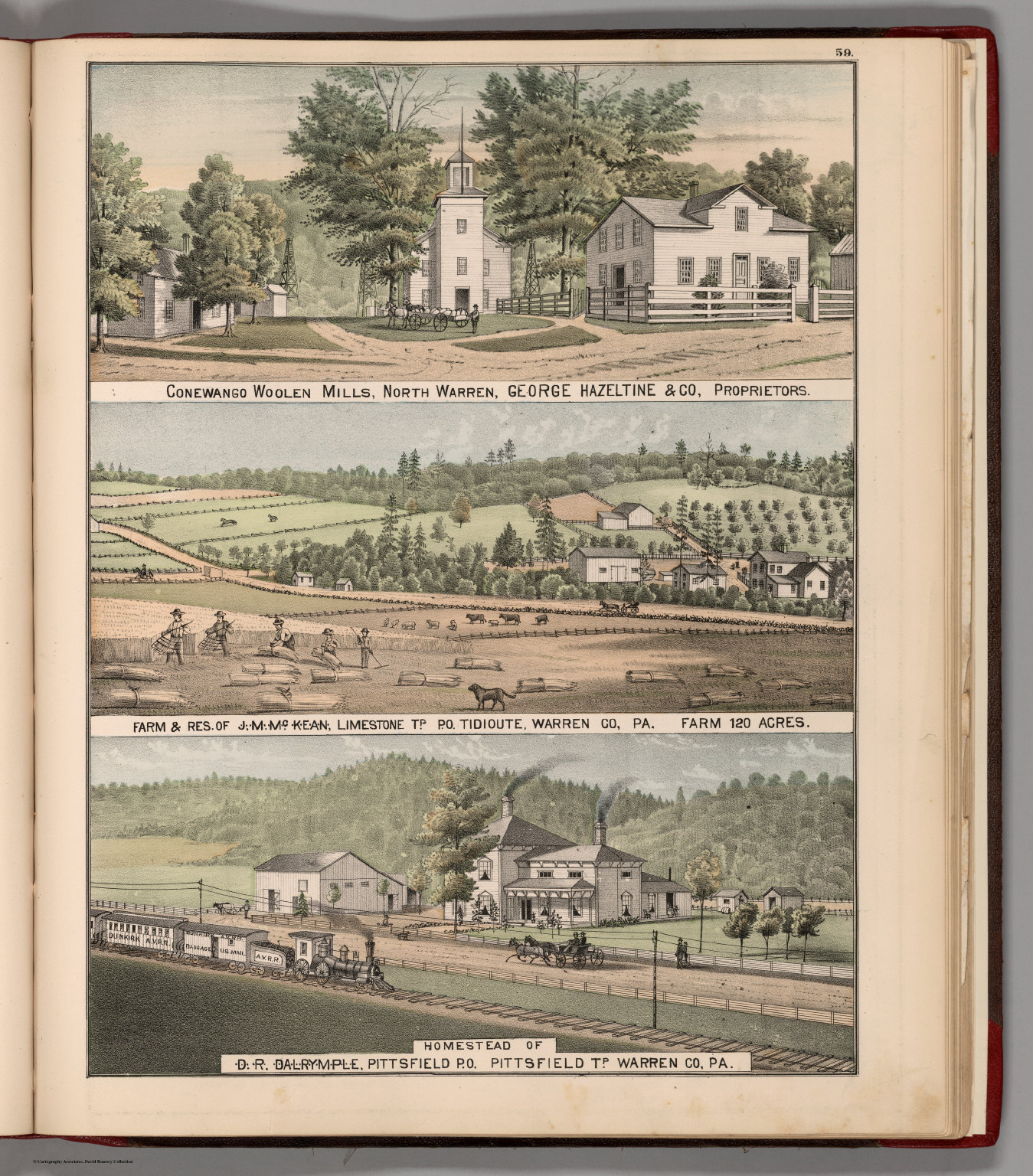 View: Residences and Businesses, Warren County, Pennsylvania. - David ...