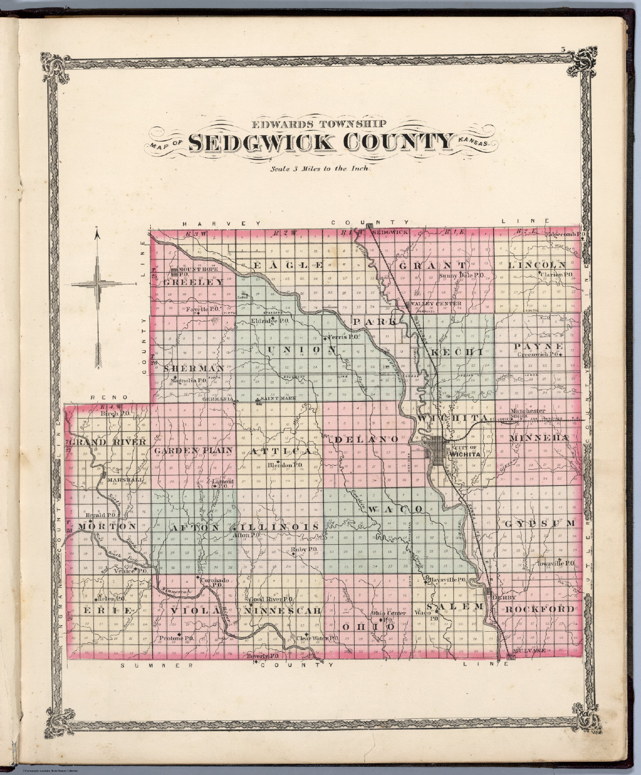 Sedgwick County, Kansas. - David Rumsey Historical Map Collection