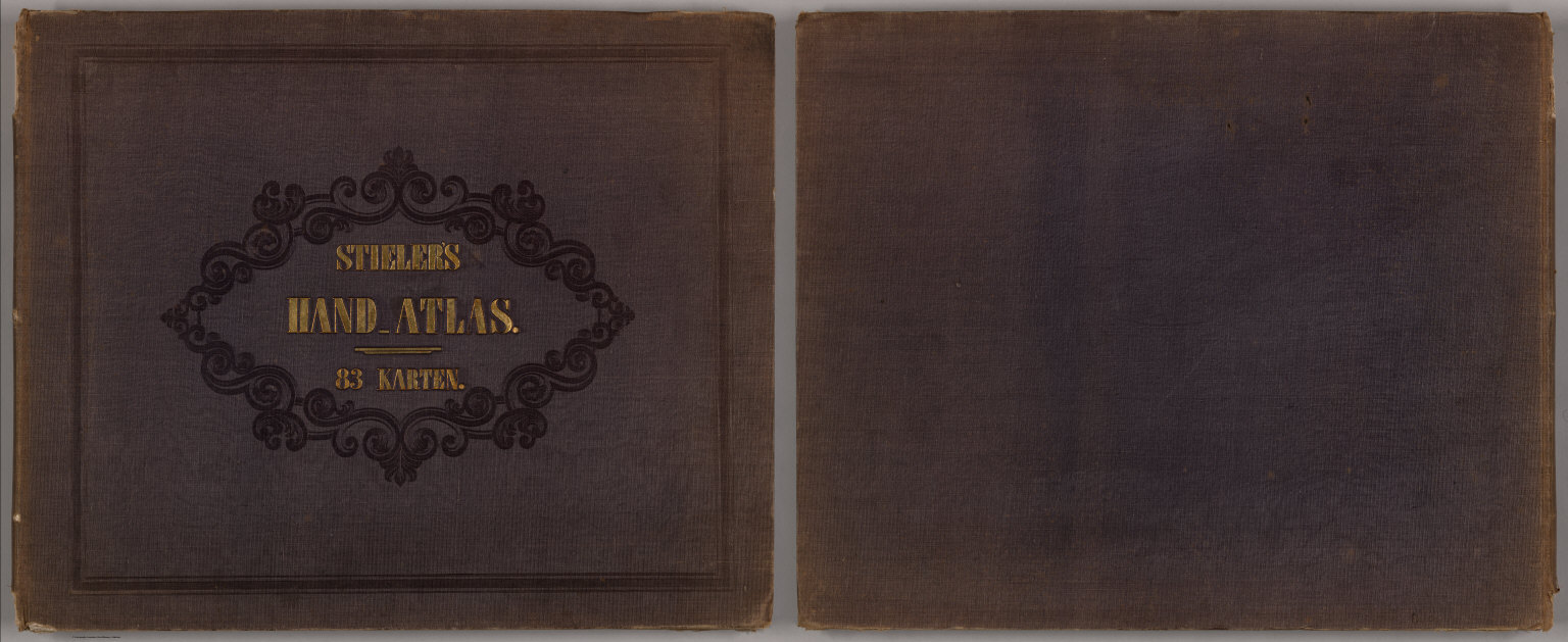 Covers: Hand - Atlas Uber Alle Theile Der Erde. - David Rumsey ...