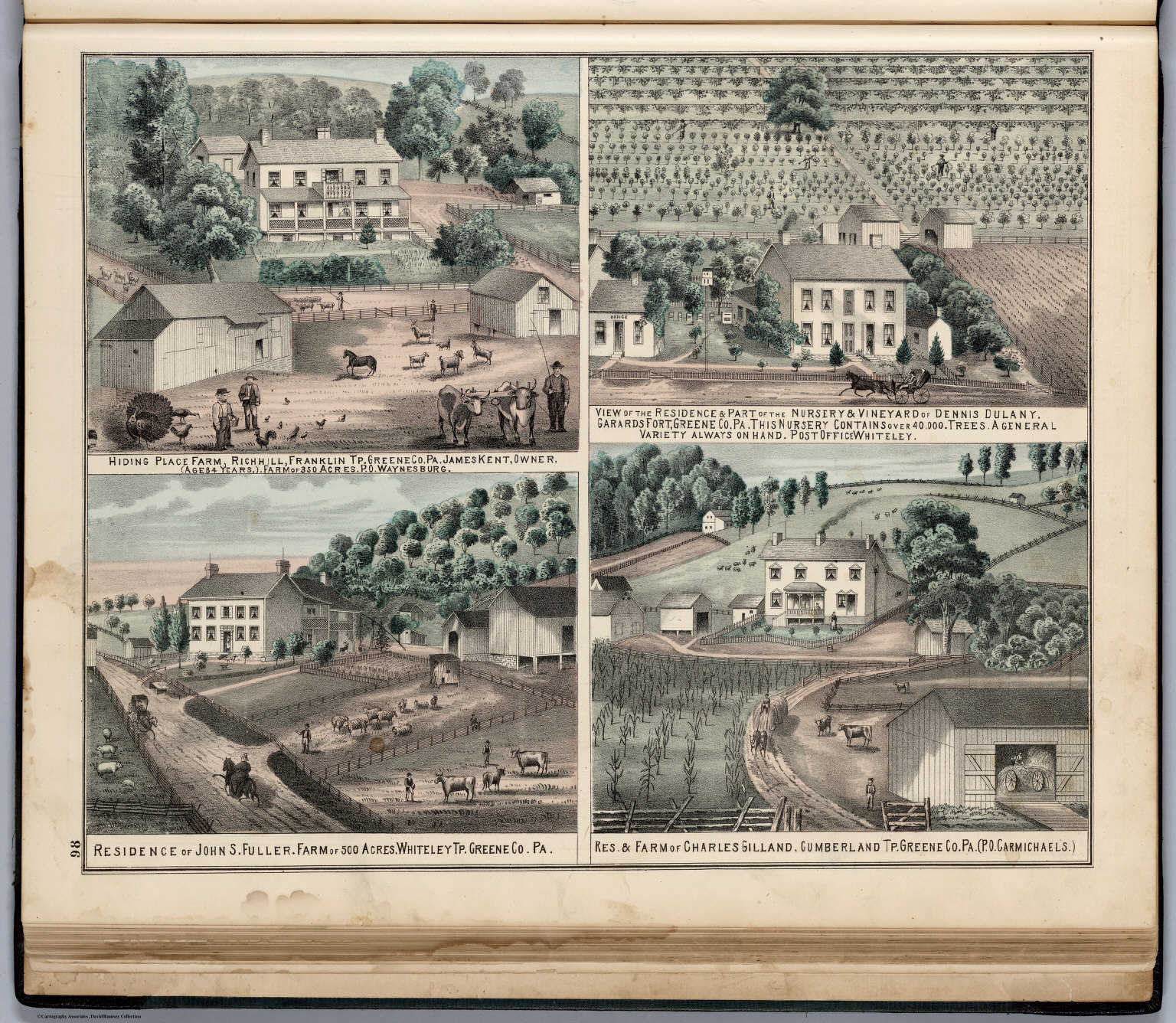 View: Residences of James Kent, John S. Fuller, Charles Gilland, Dennis ...