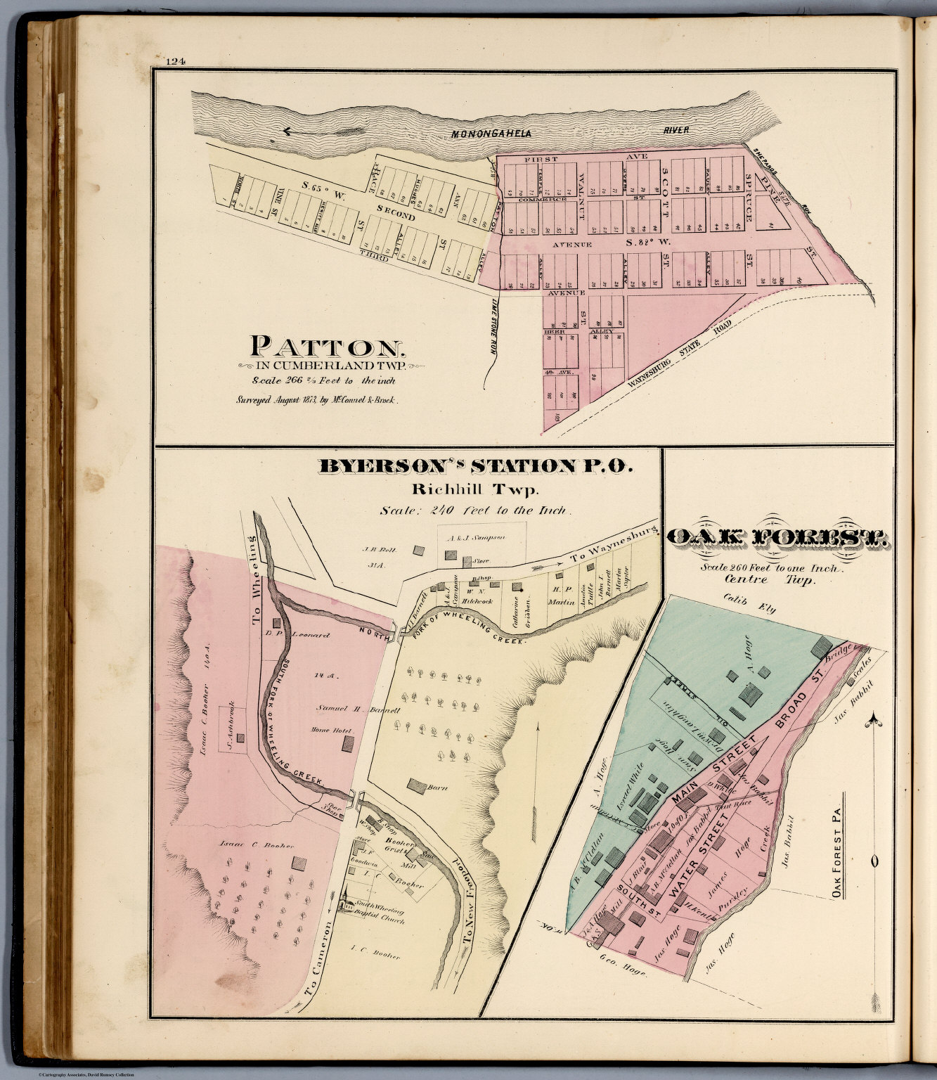 Patton. Oak Forest. Ryerson's Station P.O., Pennsylvania, - David ...